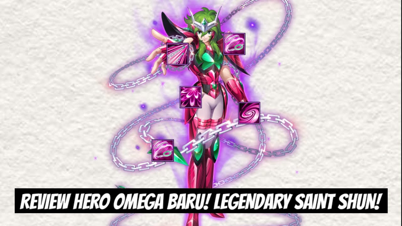 REVIEW HERO OMEGA LEGENDARY SHUN! - SAINT SEIYA GALAXY SPIRITS ...