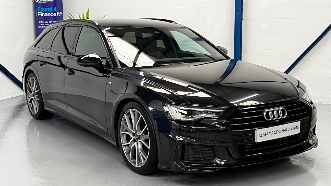 Audi A6 Avant Black Edition 2020 - YouTube