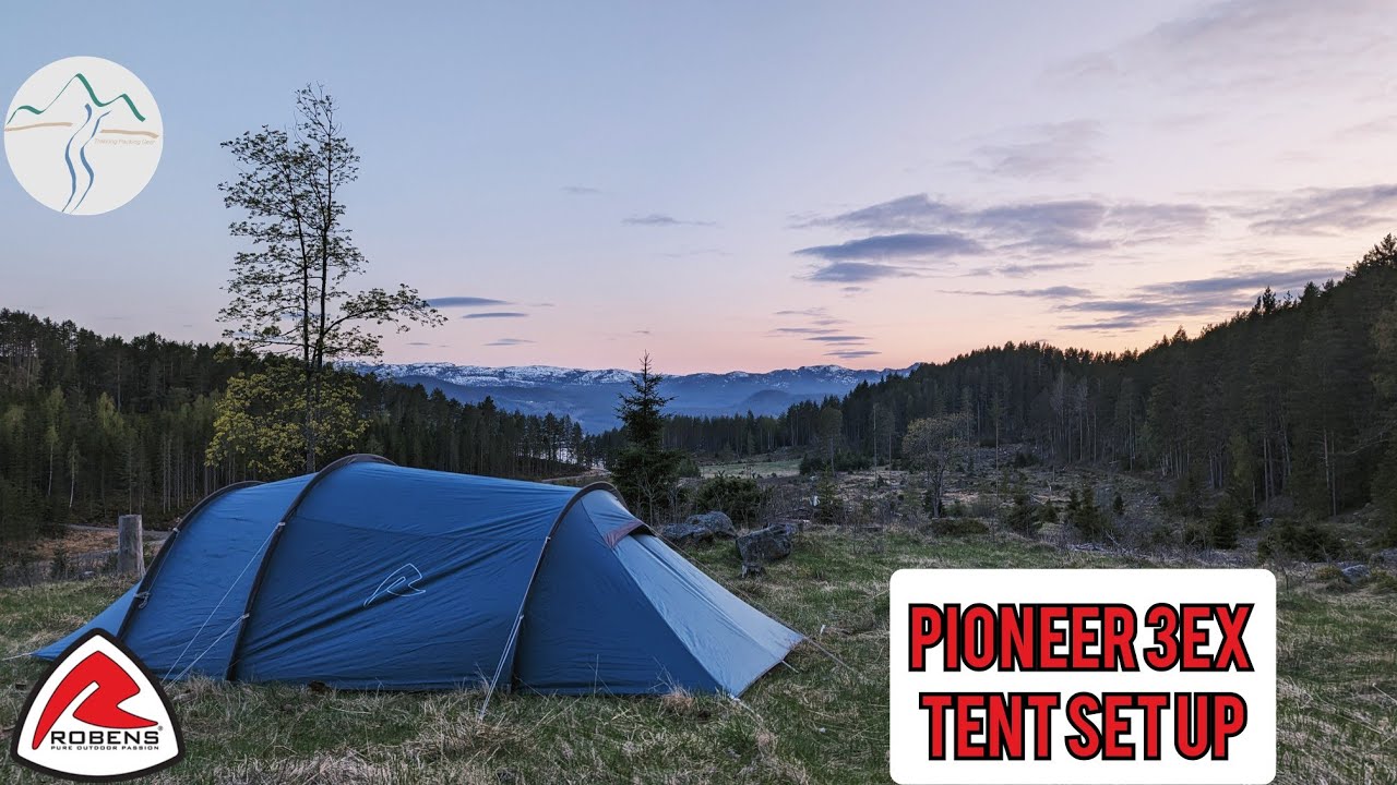 Robens Pioneer 3ex Set Up Instructions - Wildcamping in Norway - YouTube