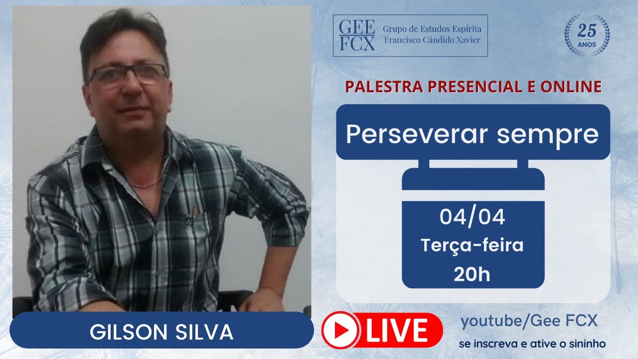 Gilson Silva - Perseverar sempre - YouTube