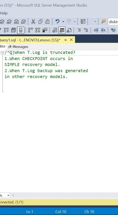 MS SQL DBA Interview Questions and Answers - Question 9 - YouTube