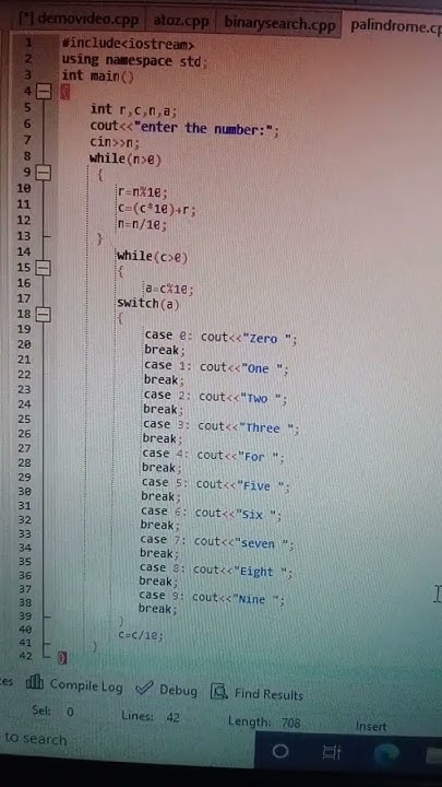 integer Convert Character|| number Change Character||C++ Programming||Coding #coding # ...