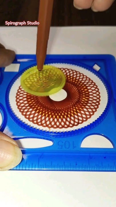 Spirograph Drawing Ruler | Spirograph Studio - YouTube
