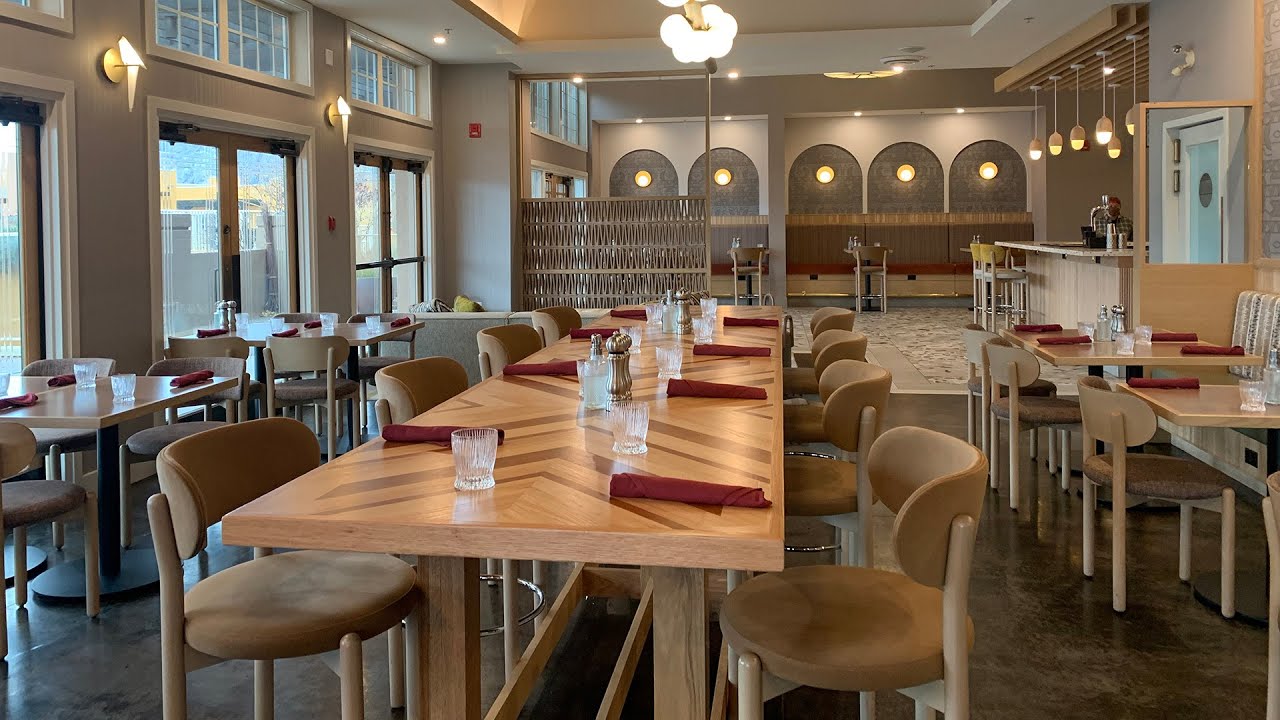 Beautiful new look for restaurant at Spirit Ridge Resort - YouTube