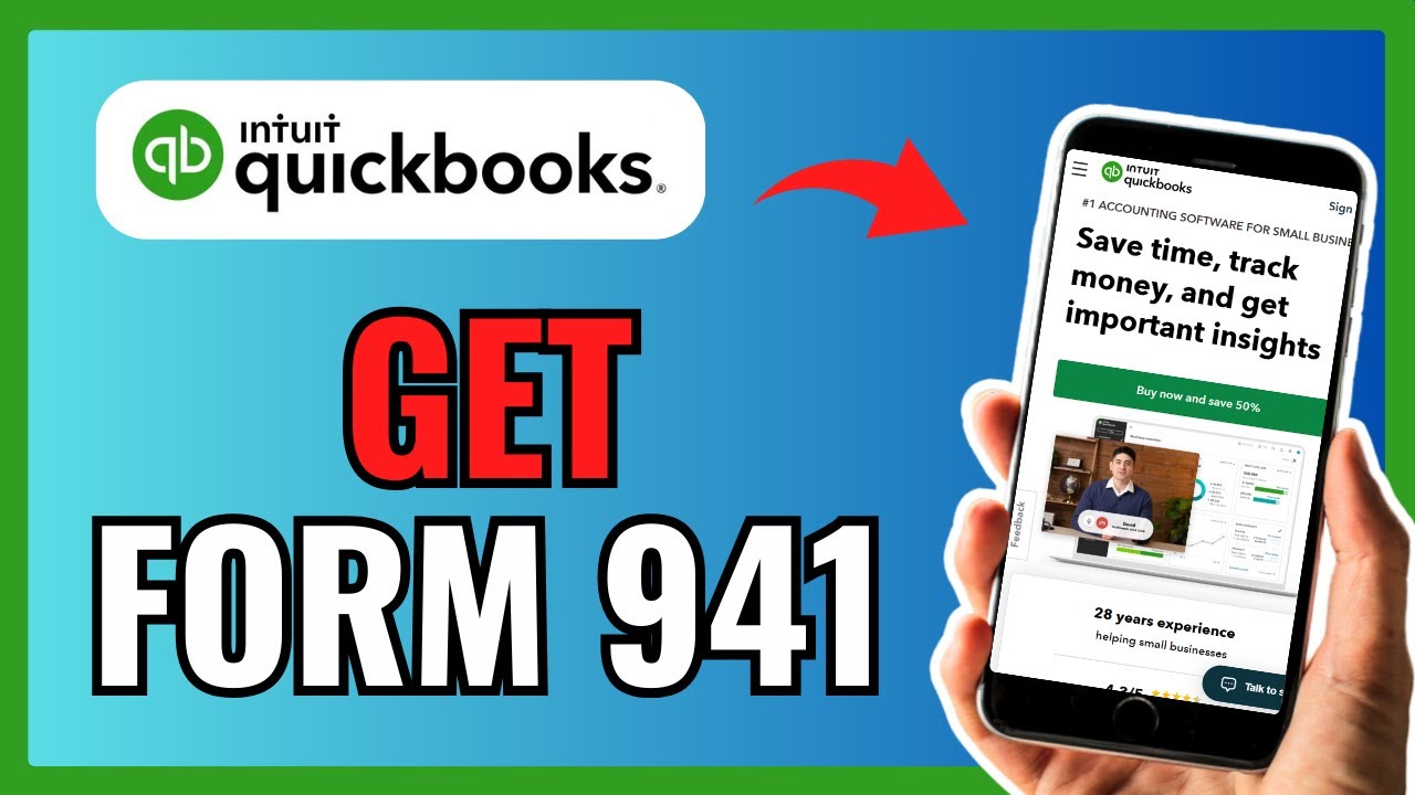 How To GET FORM 941 IN QUICKBOOKS ONLINE 2024! - YouTube