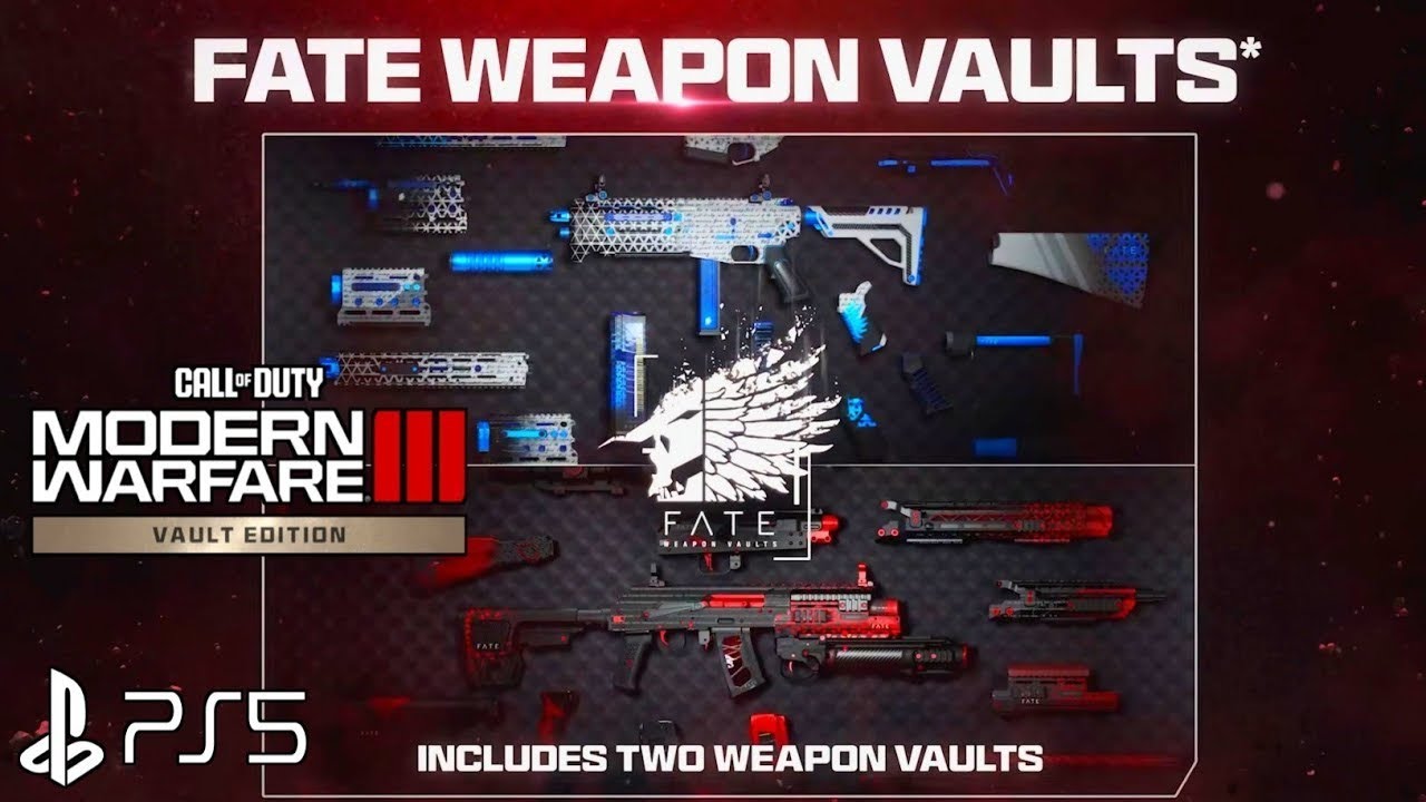 Fate Weapon Vaults MW3 Vault Edition Weapons | MW3 Fate Weapon Vaults ...
