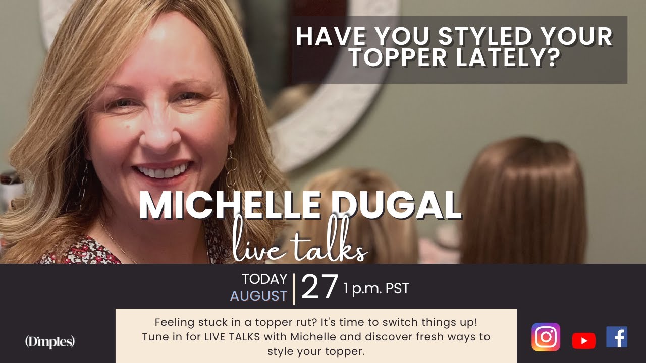 Have You Styled Your Topper Lately? | LIVE Hair Loss & Styling Tips ...