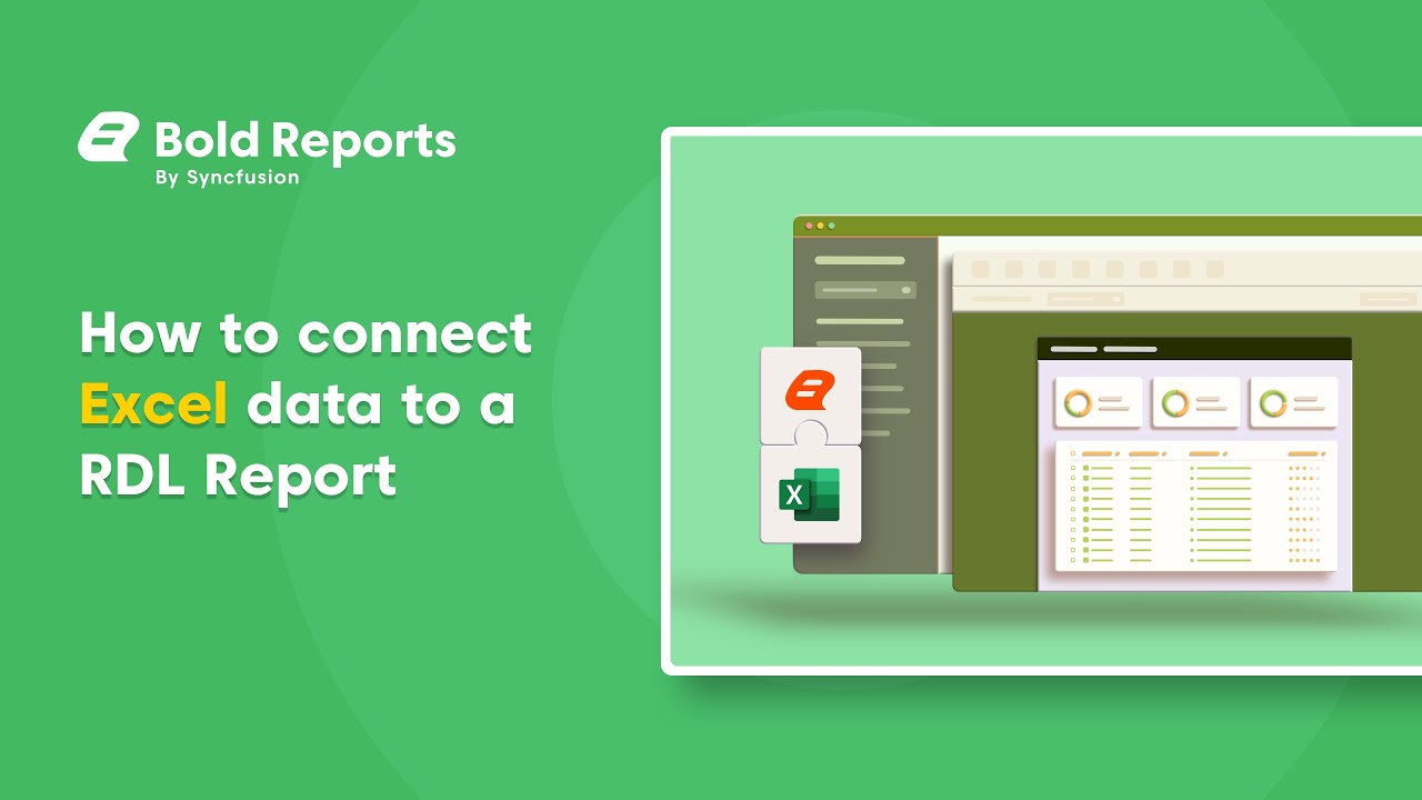 How To Connect Excel Data To An RDL Report YouTube How To Connect Excel Data To An RDL Report YouTube