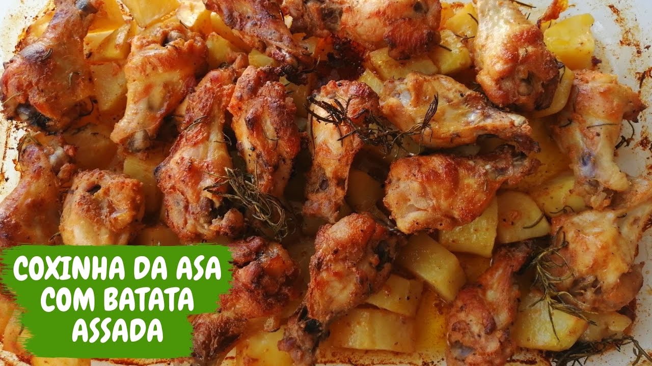 COXINHA DA ASA ASSADA COM BATATA - ALMOÇO RÁPIDO E FÁCIL - Receitas da ...