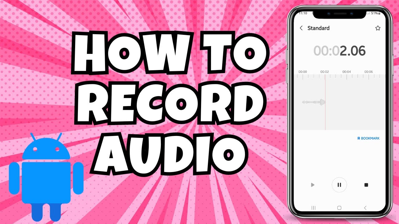 How to Record Audio on an Android Phone - YouTube