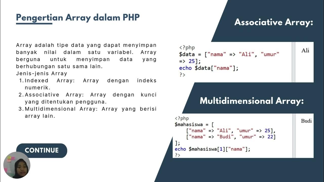 Function & Array dalam PHP - YouTube