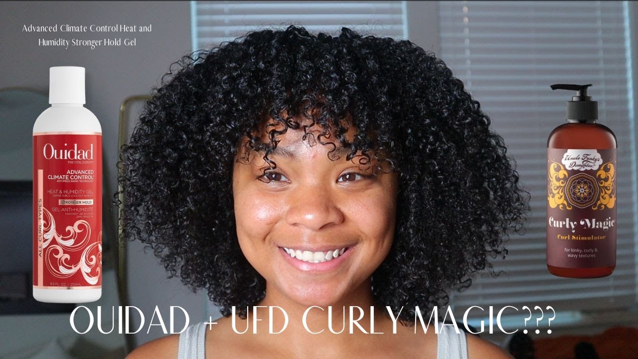 OUIDAD + UFD CURLY MAGIC?? | NATURAL HAIR - YouTube