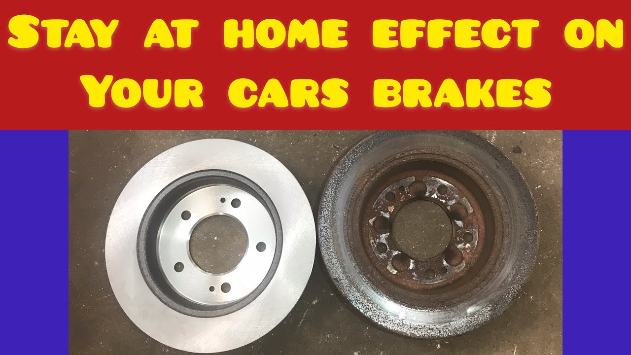 Stay at home effect on your cars brakes - YouTube