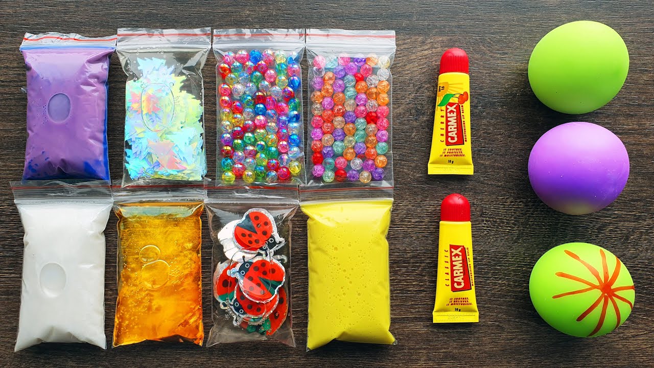 Making Slime with Bags - Satisfying Slime Videos - YouTube