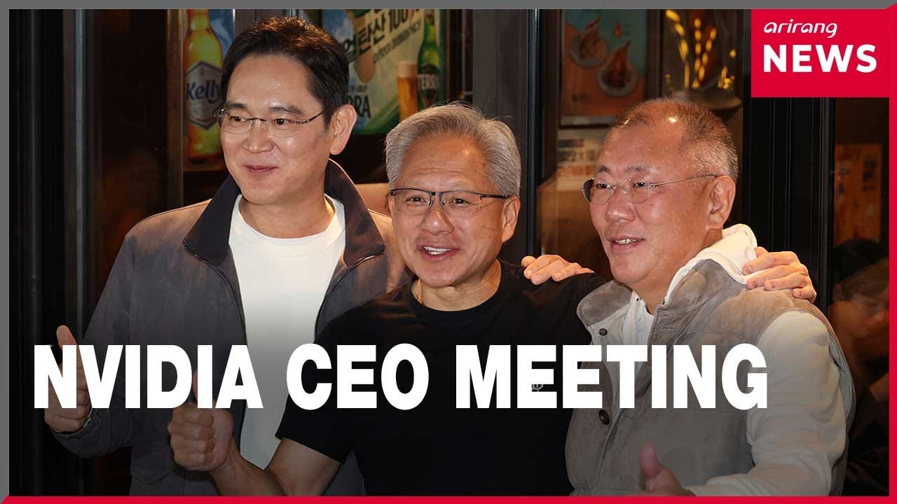 Nvidia CEO meets with Samsung, Hyundai Motor chiefs over fried chicken ...