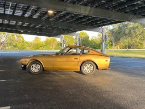 Datsun 260Z gets a Manual and Diff Swap HD 1080p - YouTube