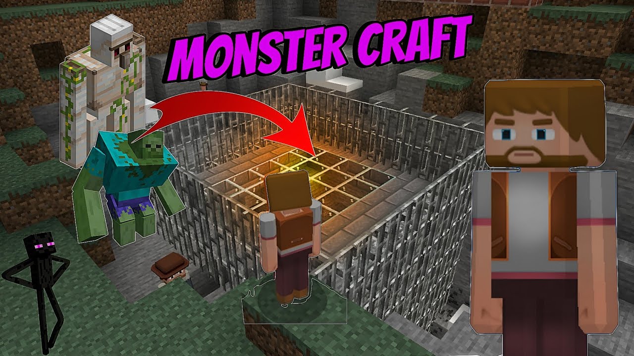 REAL MINECRAFT EVIL MONSTER 😨 | TNT power failed #minecraft #gameplay ...