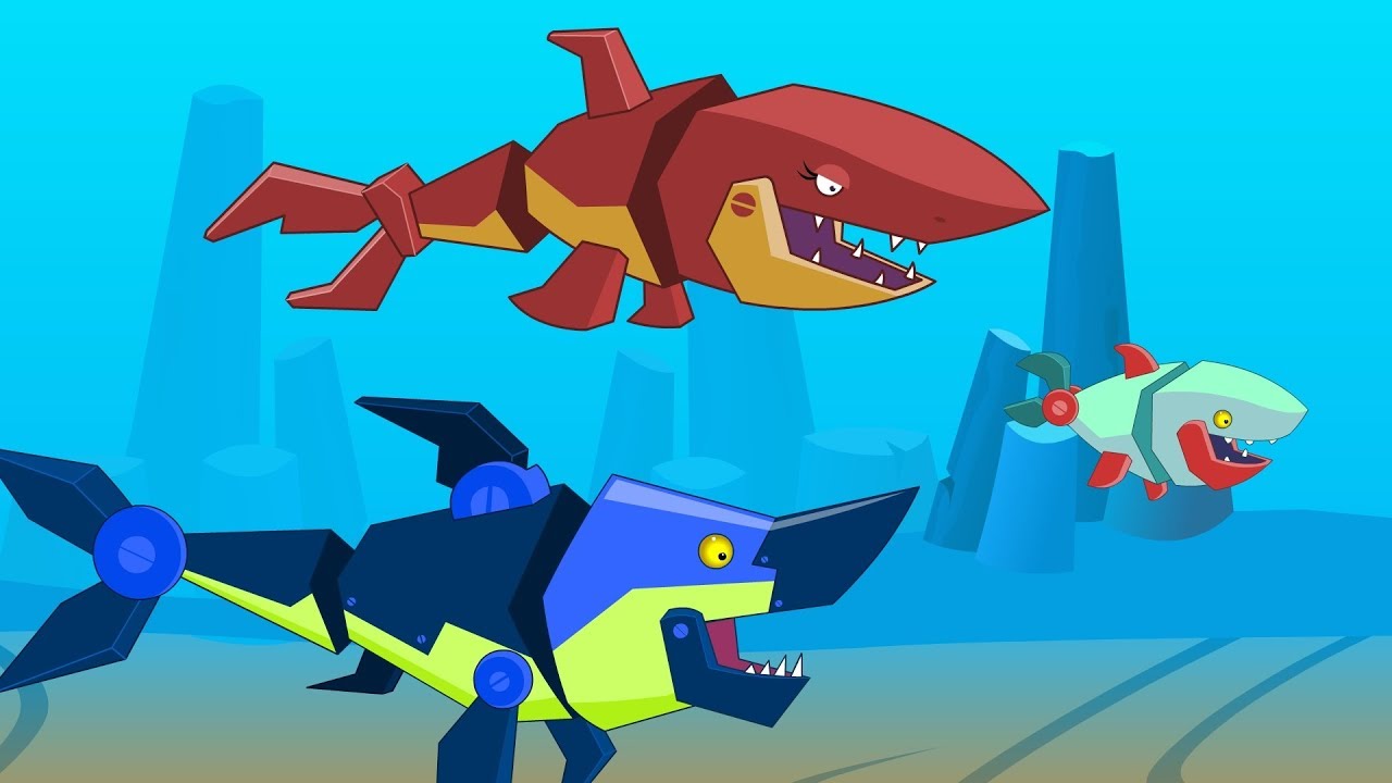 Baby Shark Robot Twist Nursery Rhymes Compilation I Kids Songs I ...