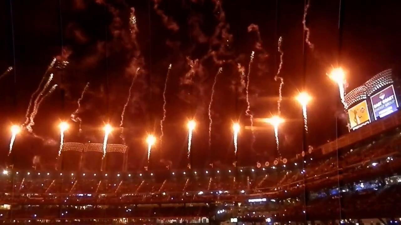 New York Mets Fireworks Night (4/8/17) - YouTube