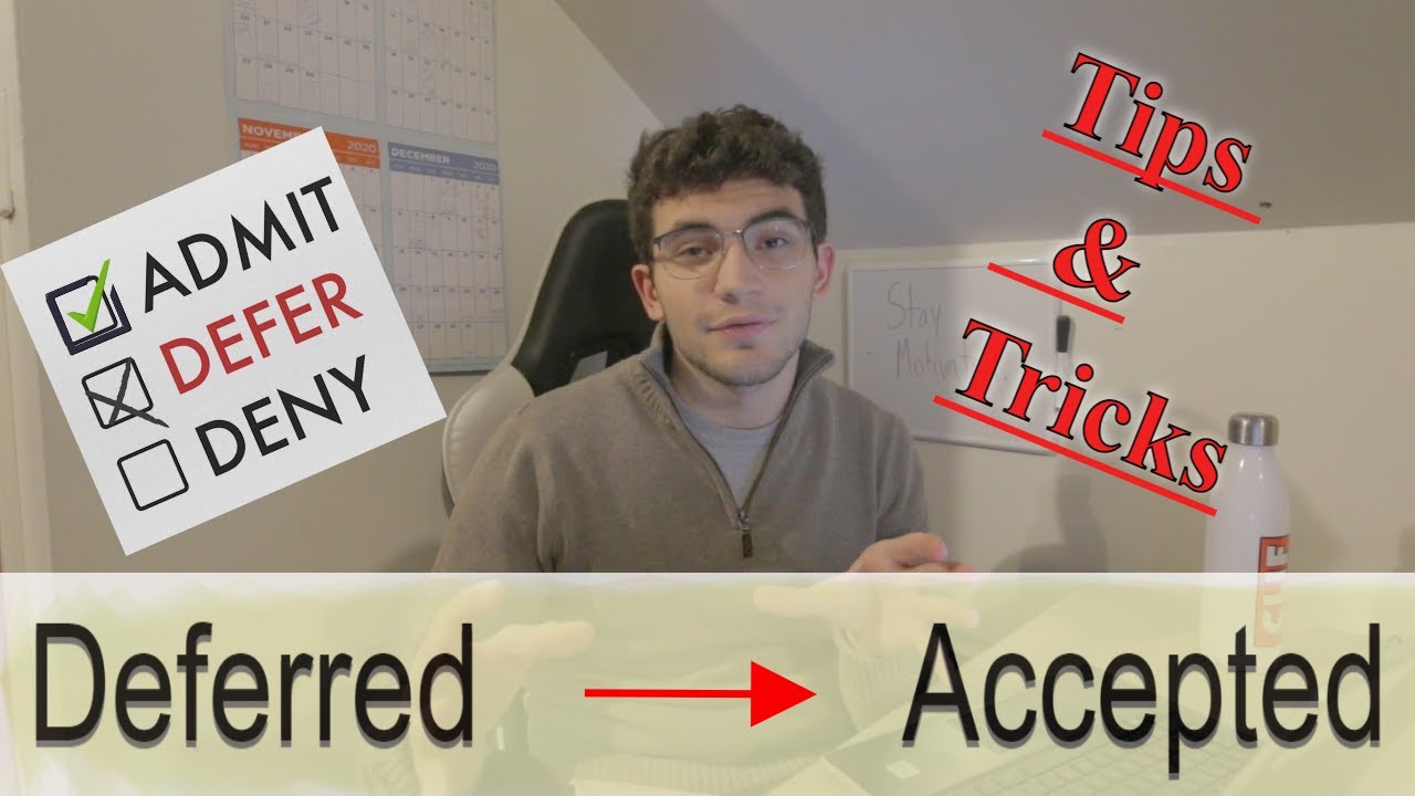 what-to-do-when-you-get-deferred-youtube