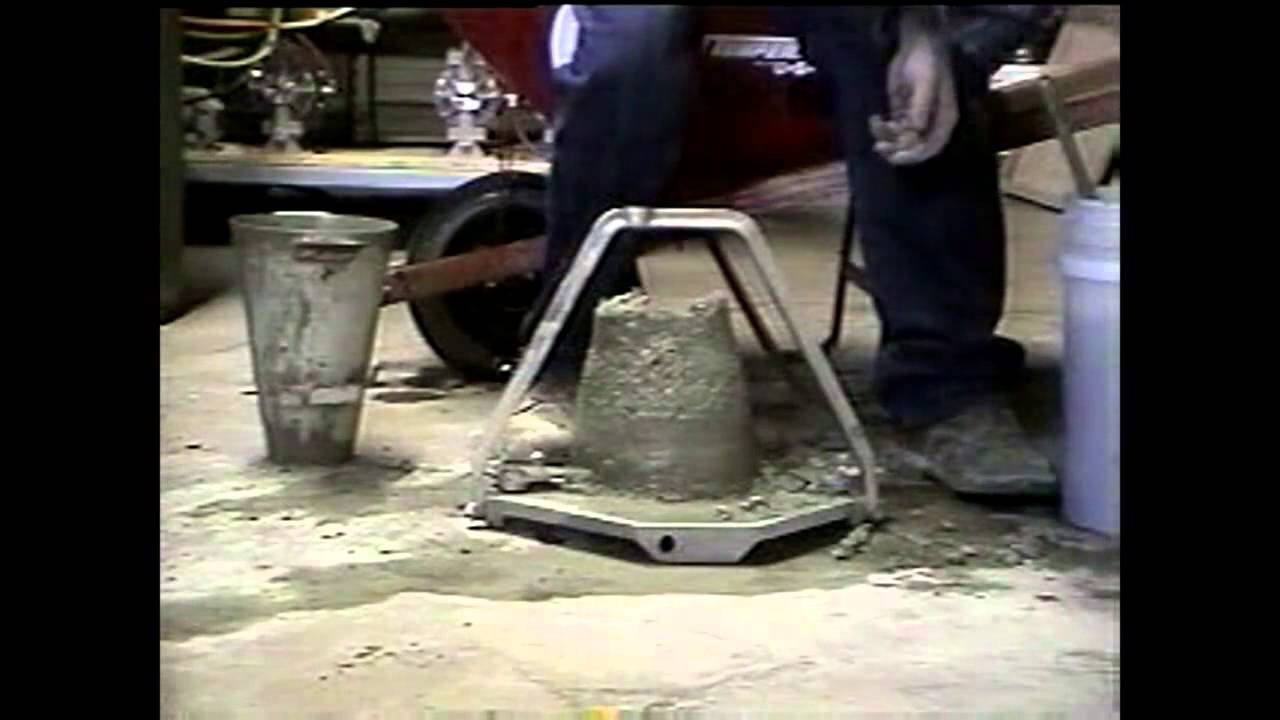 Geiger Ready Mix Slump - YouTube