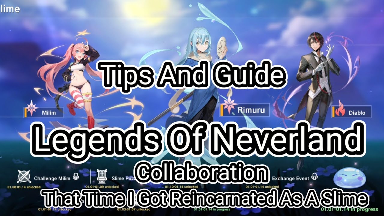 Legends Of Neverland - Collaboration To That Time I Got Reincarnated As ...