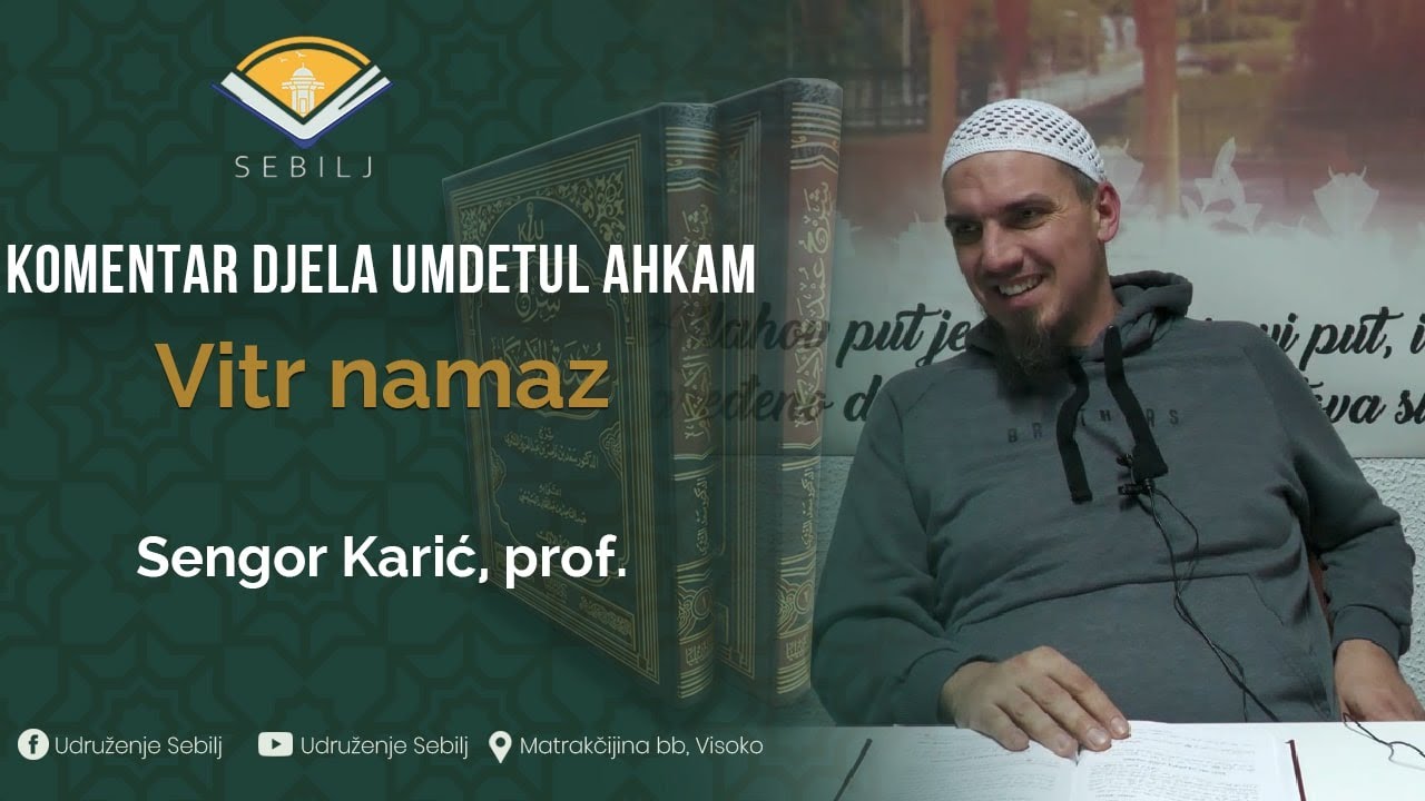 Vitr namaz┇ Sengor Karić, prof. - YouTube