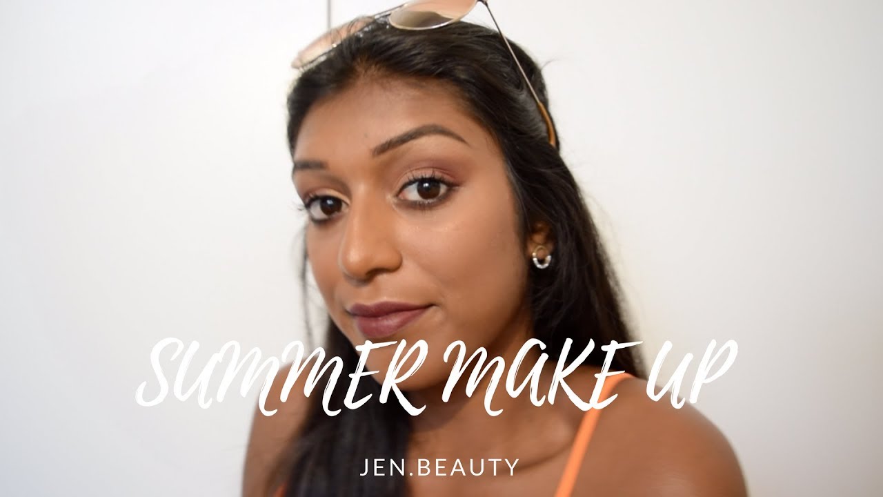 SUMMER MAKE UP LOOK / GRWM | JEN.BEAUTY - YouTube
