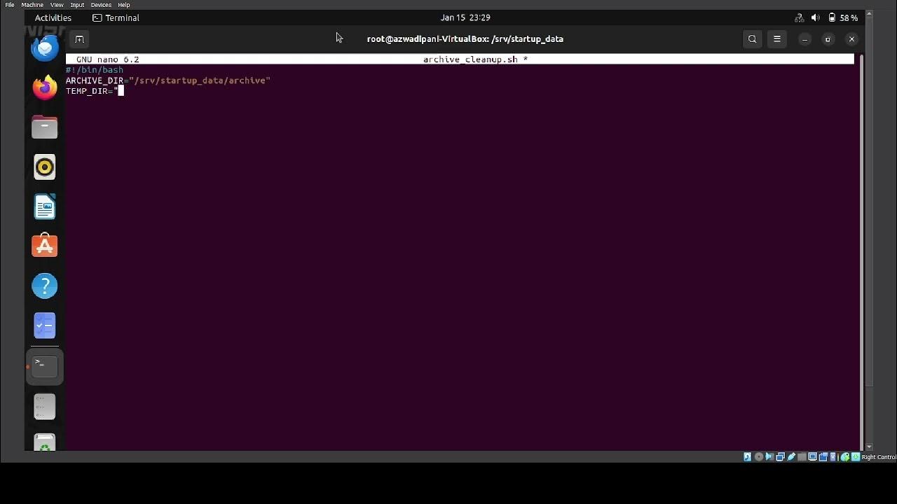Tugas 4 Bash Script Automation - YouTube