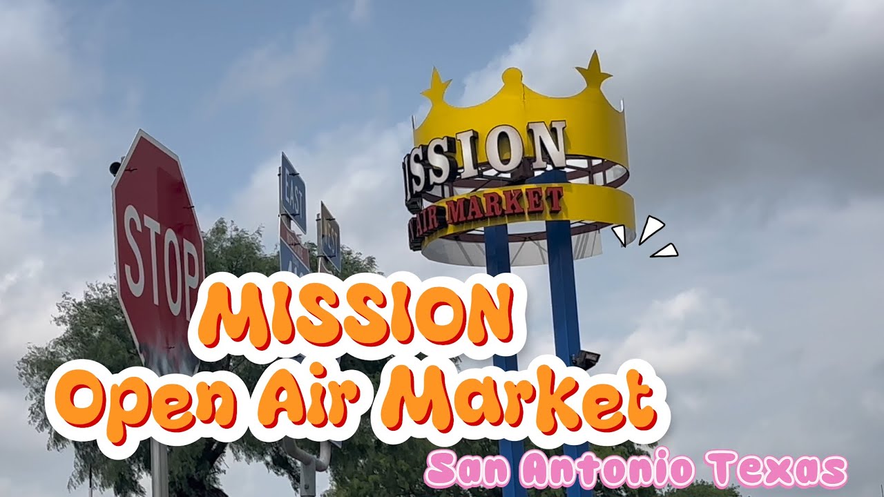 Mission Open Air Market en San Antonio Texas. La pulga. Flea Market por ...