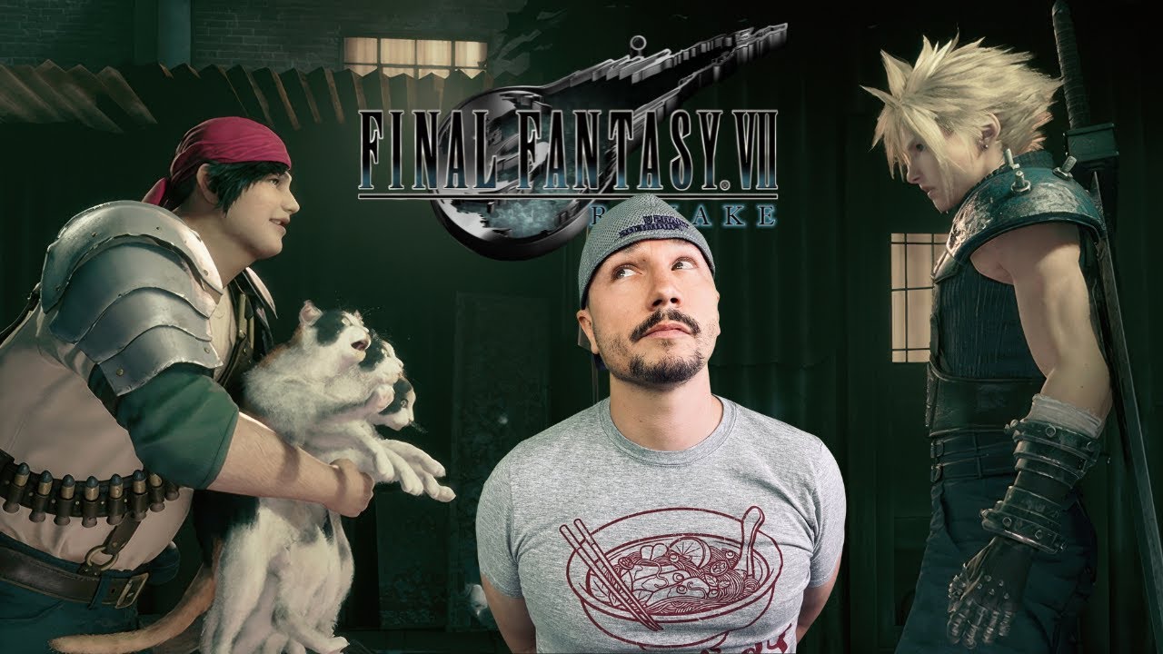 Final Fantasy 7 Remake (FF7 Remake) — Chapter 3 Finale in Midgar: Cat ...