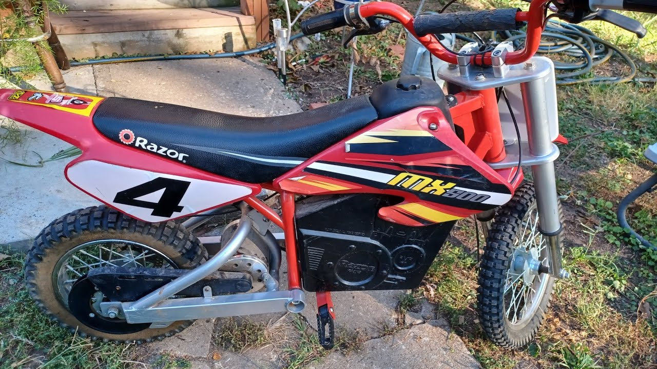 Razor 500 Electric Dirt Bike - YouTube