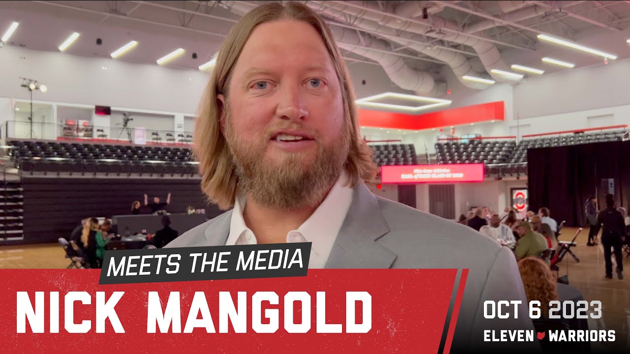 Nick Mangold discusses Ohio State Hall of Fame induction, what his ...