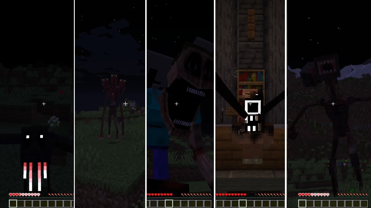 Minecraft *SCARIEST* Jumpscares Compilation!!(Horror Mods) - YouTube