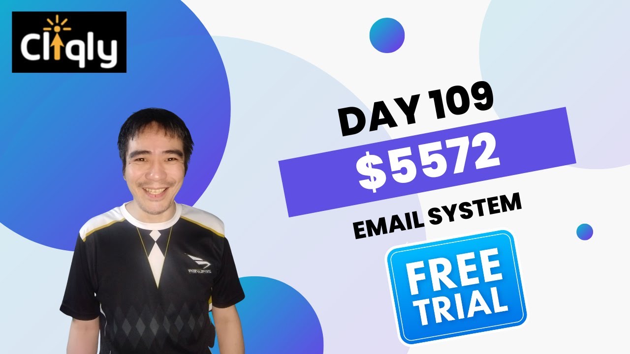 Cliqly Review Day 109 Cliqly Email Marketing System - YouTube