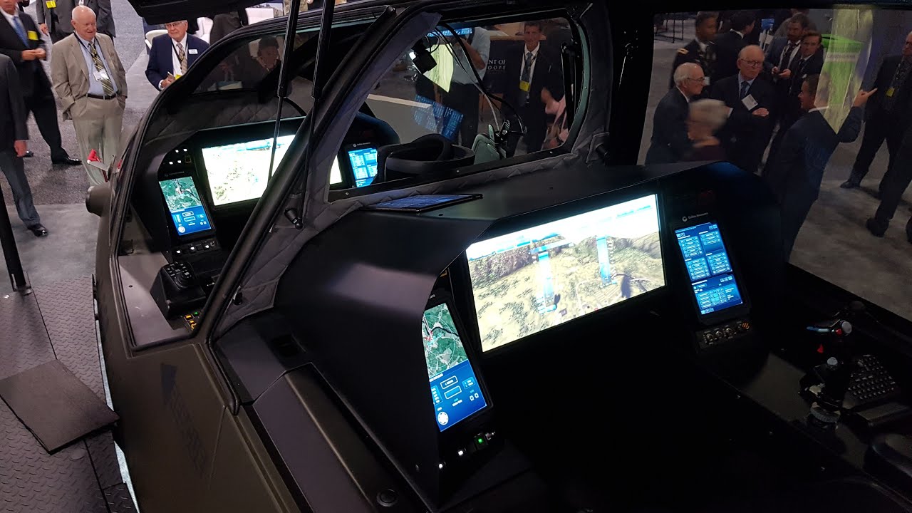 Bell 360 Invictus cockpit - YouTube