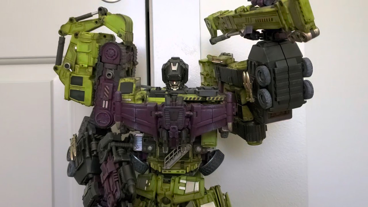 Jinbao Devastator Battle Damage Version - YouTube