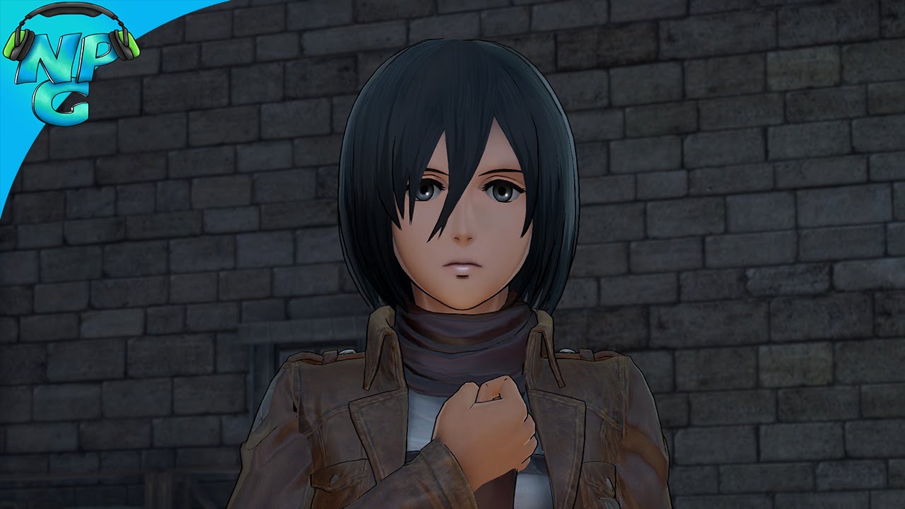 Mikasa Ackerman! Attack on Titan / A.O.T. Wings of Freedom Gameplay E2 ...