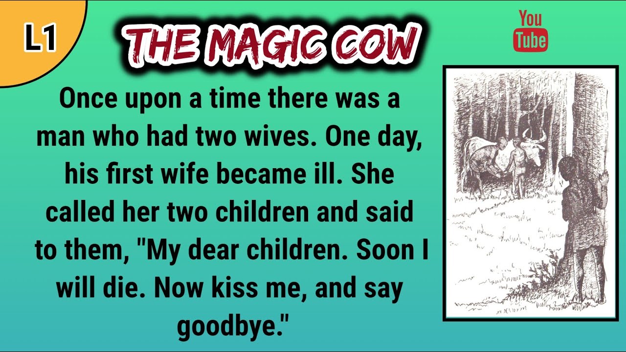 The Magic Cow || Very Interesting Story || Improve Your English || Must ...