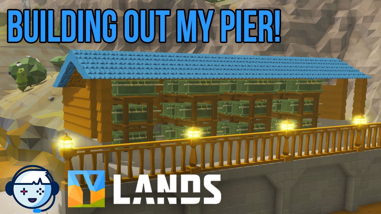 Building Out My Pier! | Ylands (Open-world Survival Sandbox) | Ep18 ...