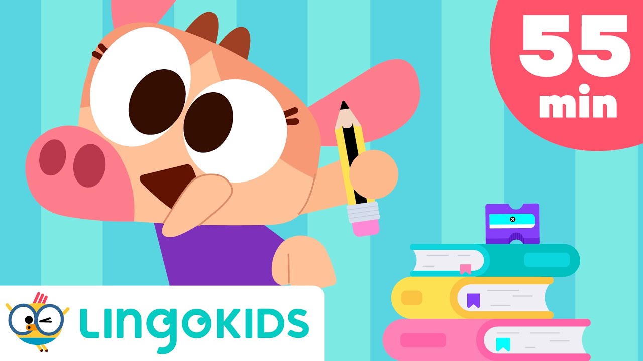 BACK TO SCHOOL SONGS for Preschoolers 🎒🚌 | Lingokids - YouTube