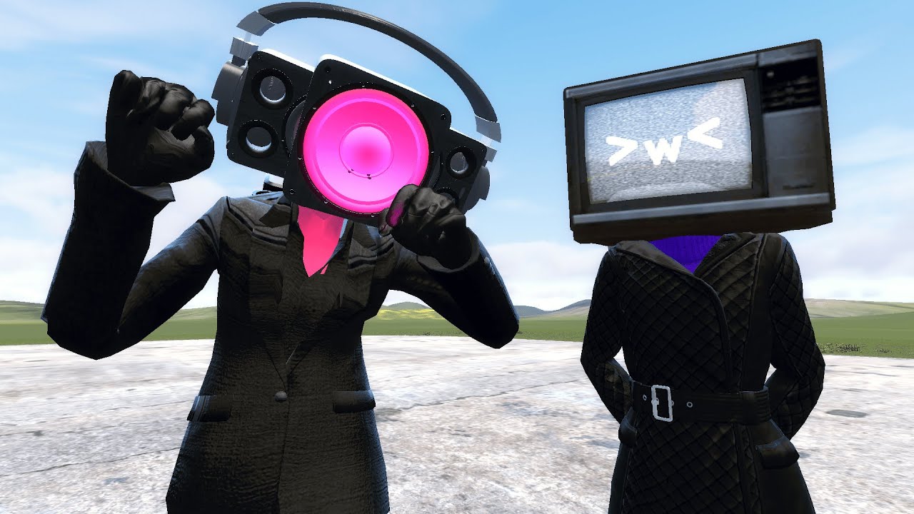 Speaker Woman VS Tv Woman | GARRY'S MOD - YouTube