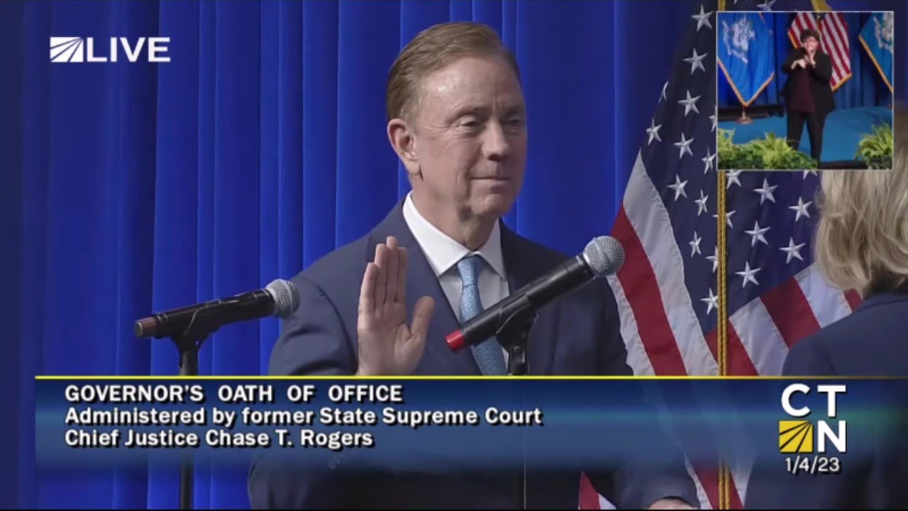 2023 Inauguration of Connecticut Governor Ned Lamont - YouTube