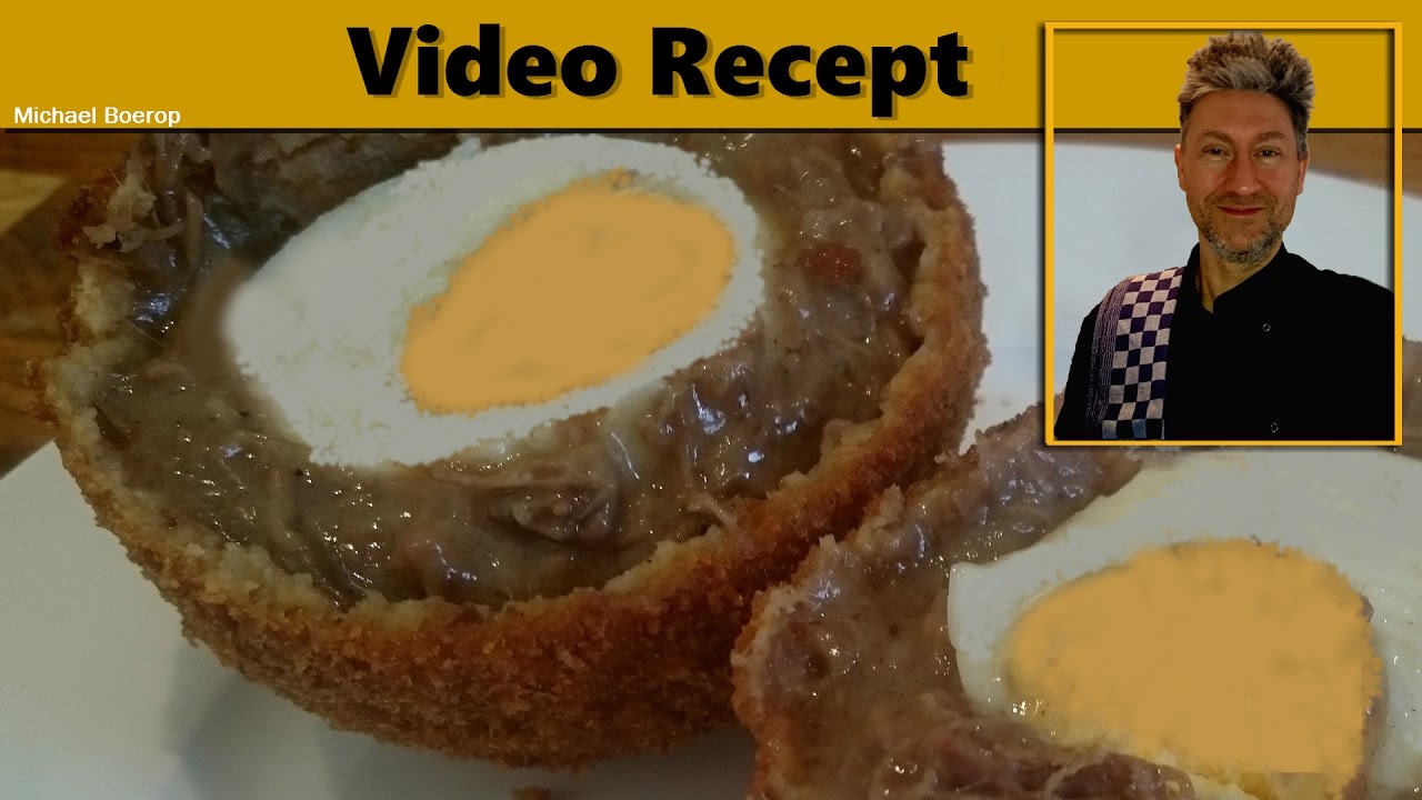 Eierbal maken - Recept Frietei, Schots ei, Friet-ei - YouTube