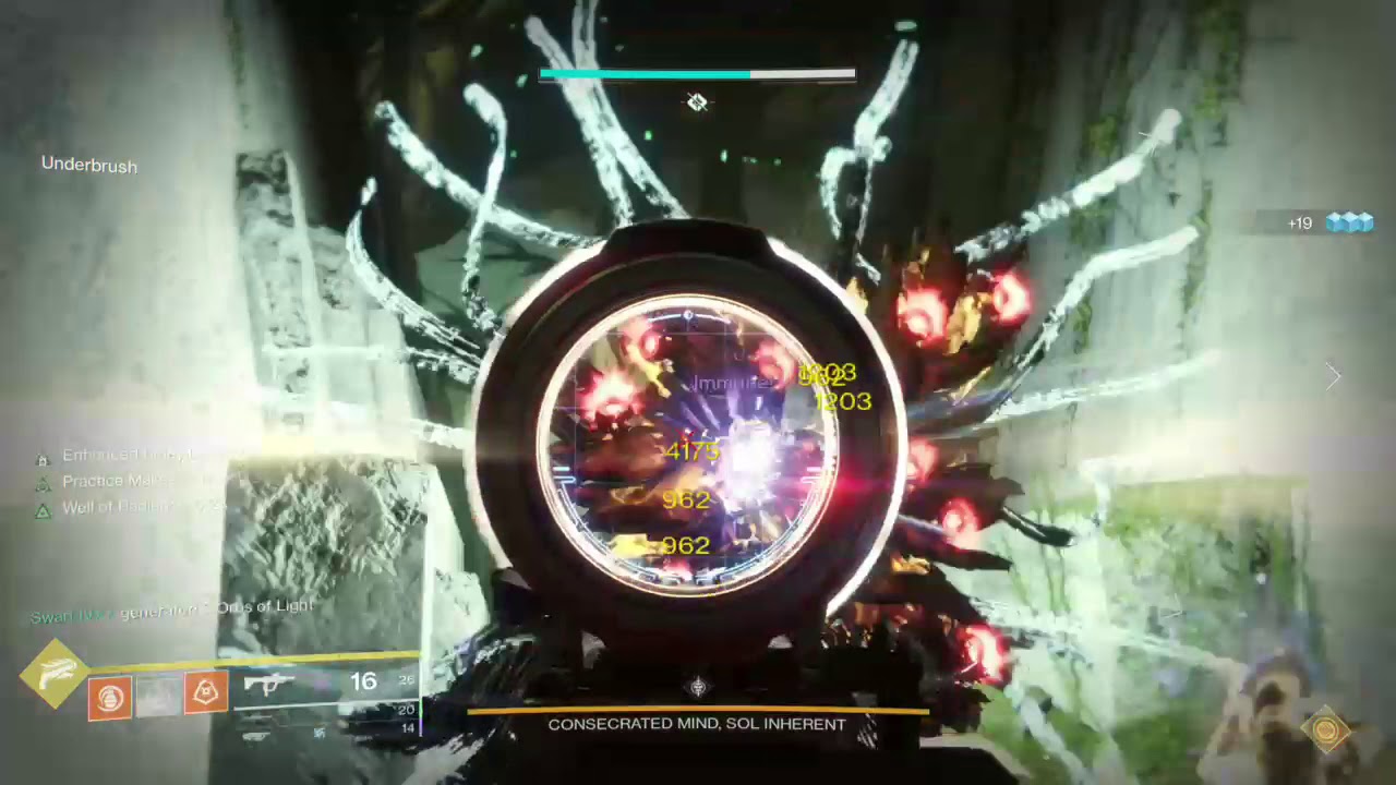 Destiny2 GoS - Consecrated Mind - 1 DMG phase - YouTube