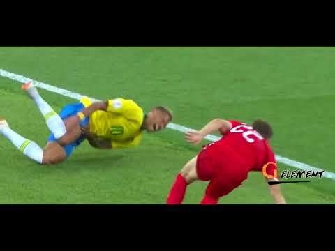 Players Hunting on Neymar ● Does he dive a lot