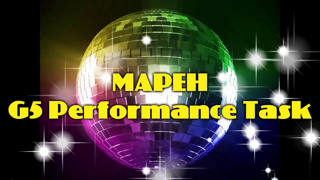 JD Gojar Mapeh Performance Task 2020 - YouTube