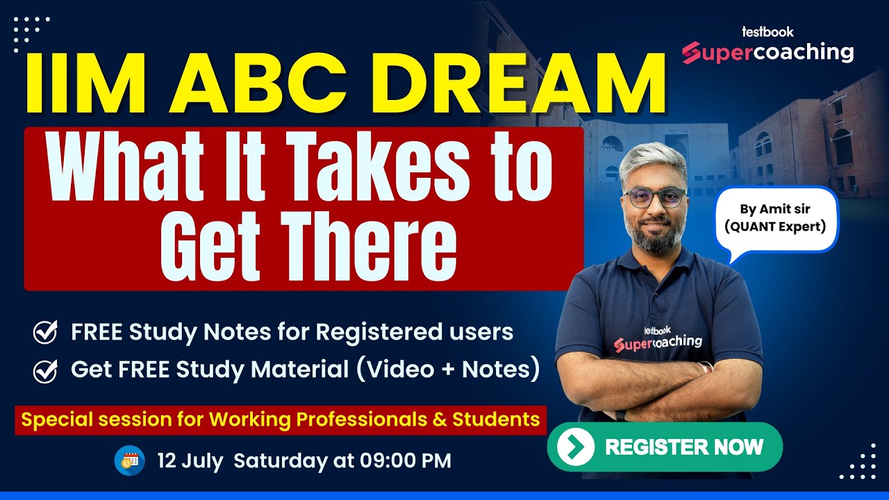 IIM ABC Dreams - What It Takes To Get There | CAT Exam 2025 Preparation ...