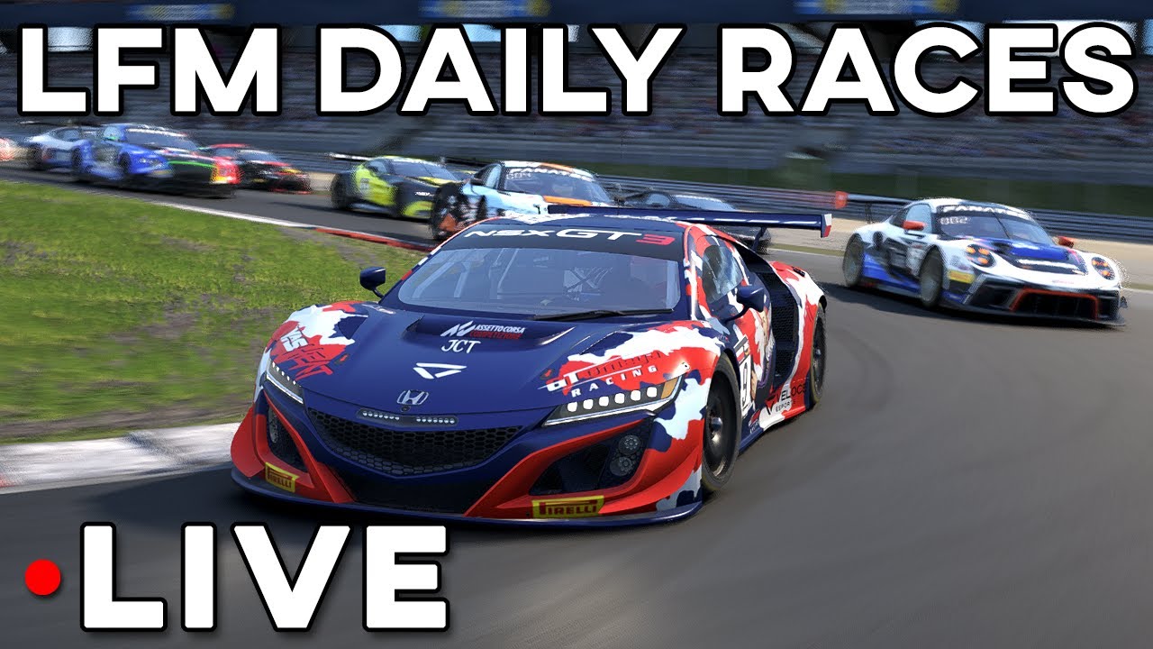 Trying To Reach That 6000 Rating On Lowfuelmotorsport Daily Races - YouTube