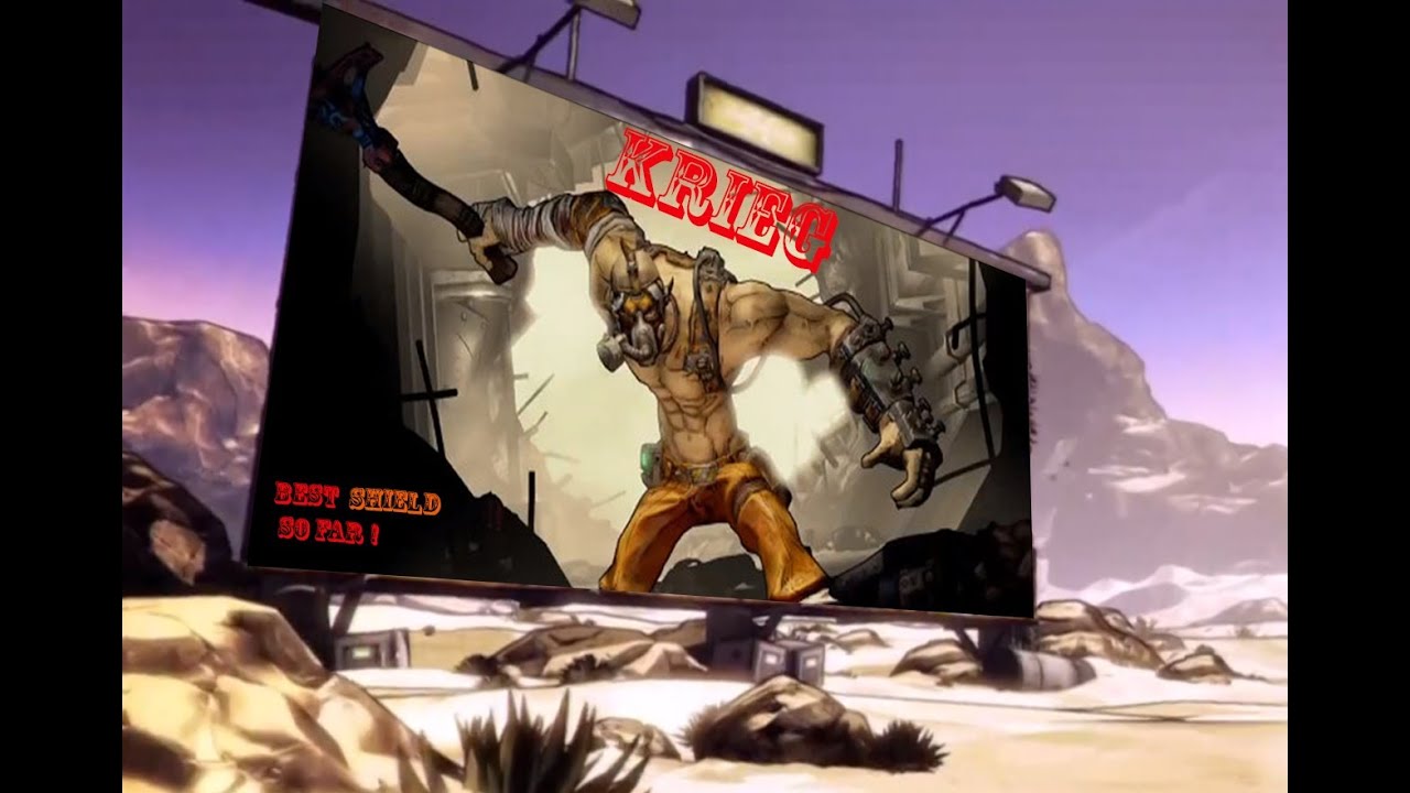 Borderlands 2 - KRieG the Psycho - Best Shield and Skill Combo! (I ...